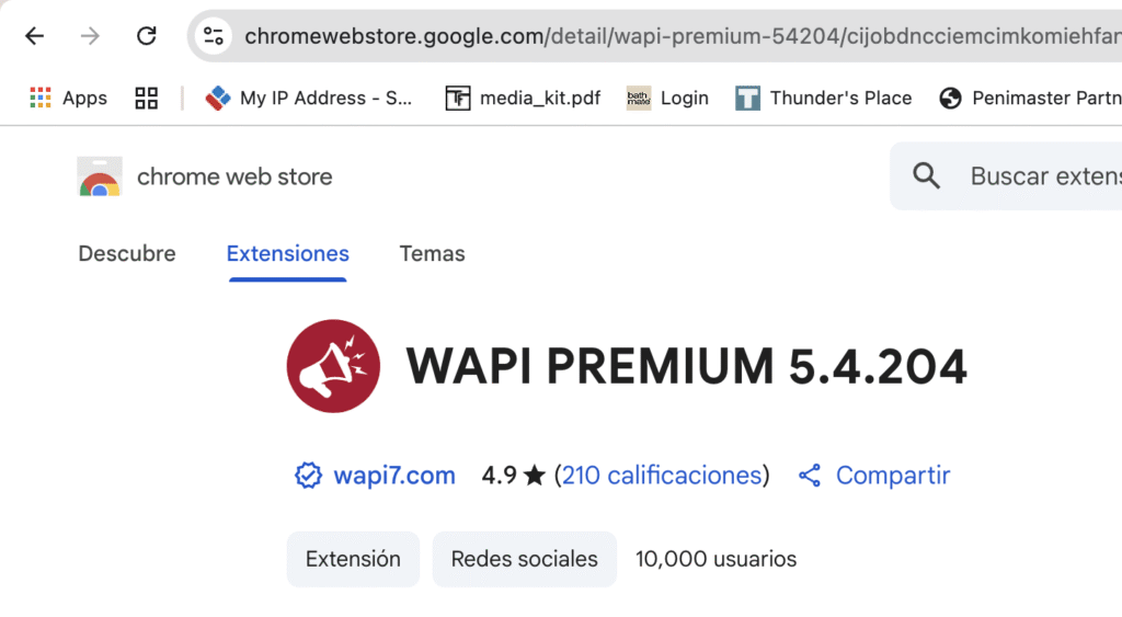 Enhance WhatsApp Marketing with Wapi Premium Extension