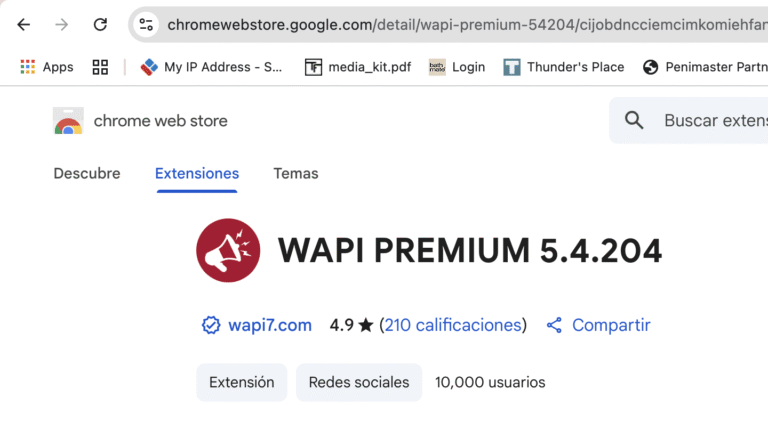 Enhance WhatsApp Marketing with Wapi Premium Extension